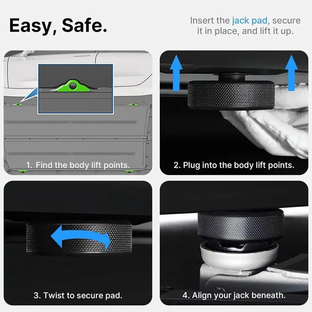 Cyber Beans | Other | Tesla Model 3 Y S X Lifting Jack Pads Rubber Lift ...
